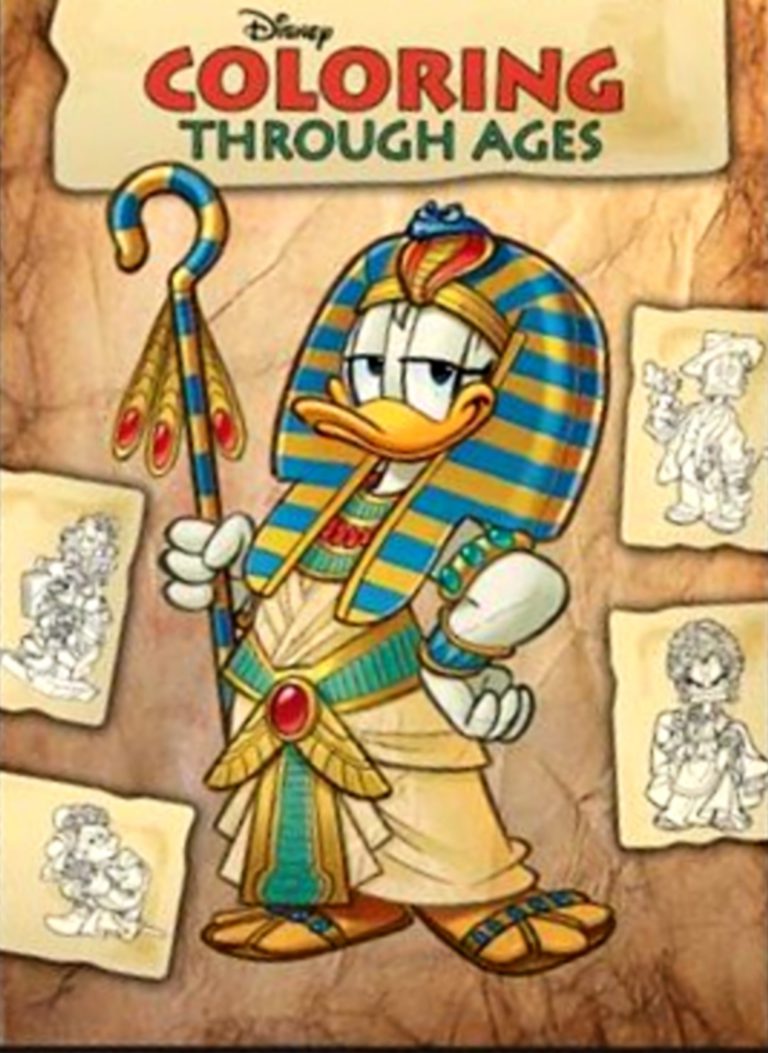 Disney Coloring Through Ages - Pharaohs – أسفار